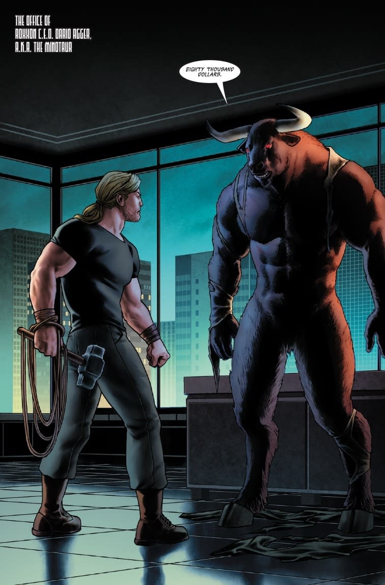 The Mortal Thor #11 Preview: Bull Market for Murder