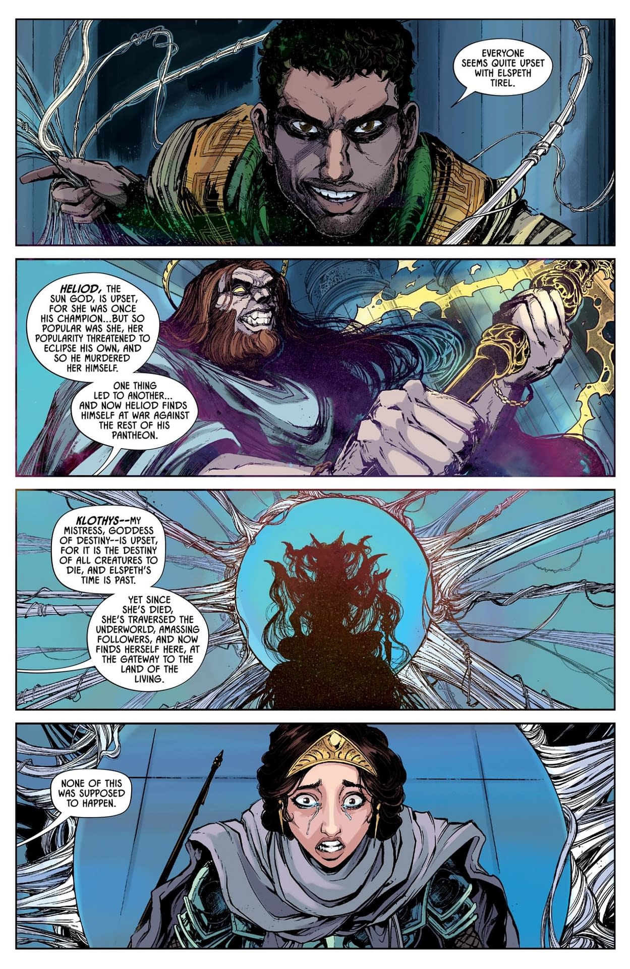 Magic: The Gathering: Untold Stories - Elspeth #4 Preview