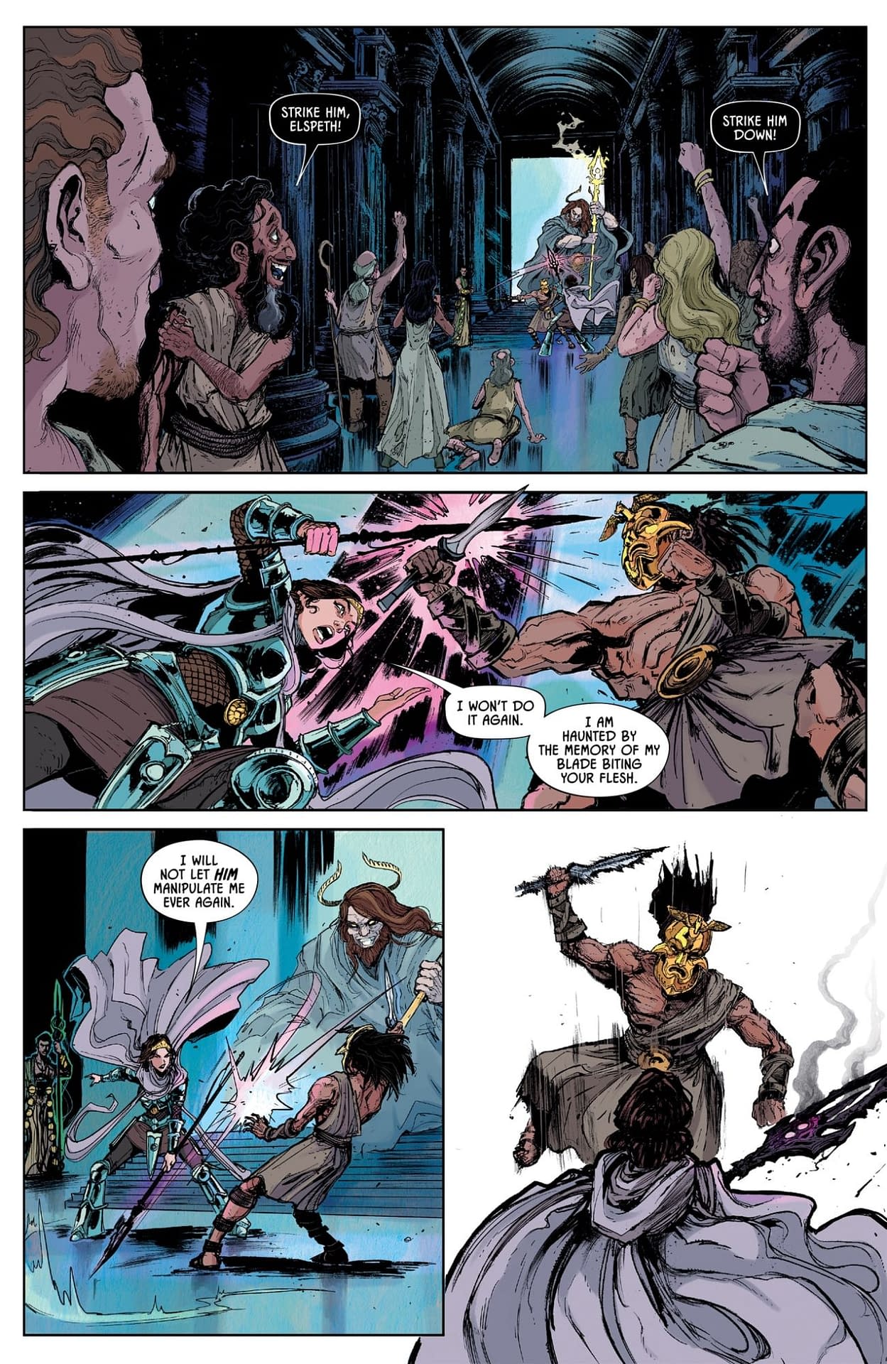Magic: The Gathering: Untold Stories - Elspeth #4 Preview