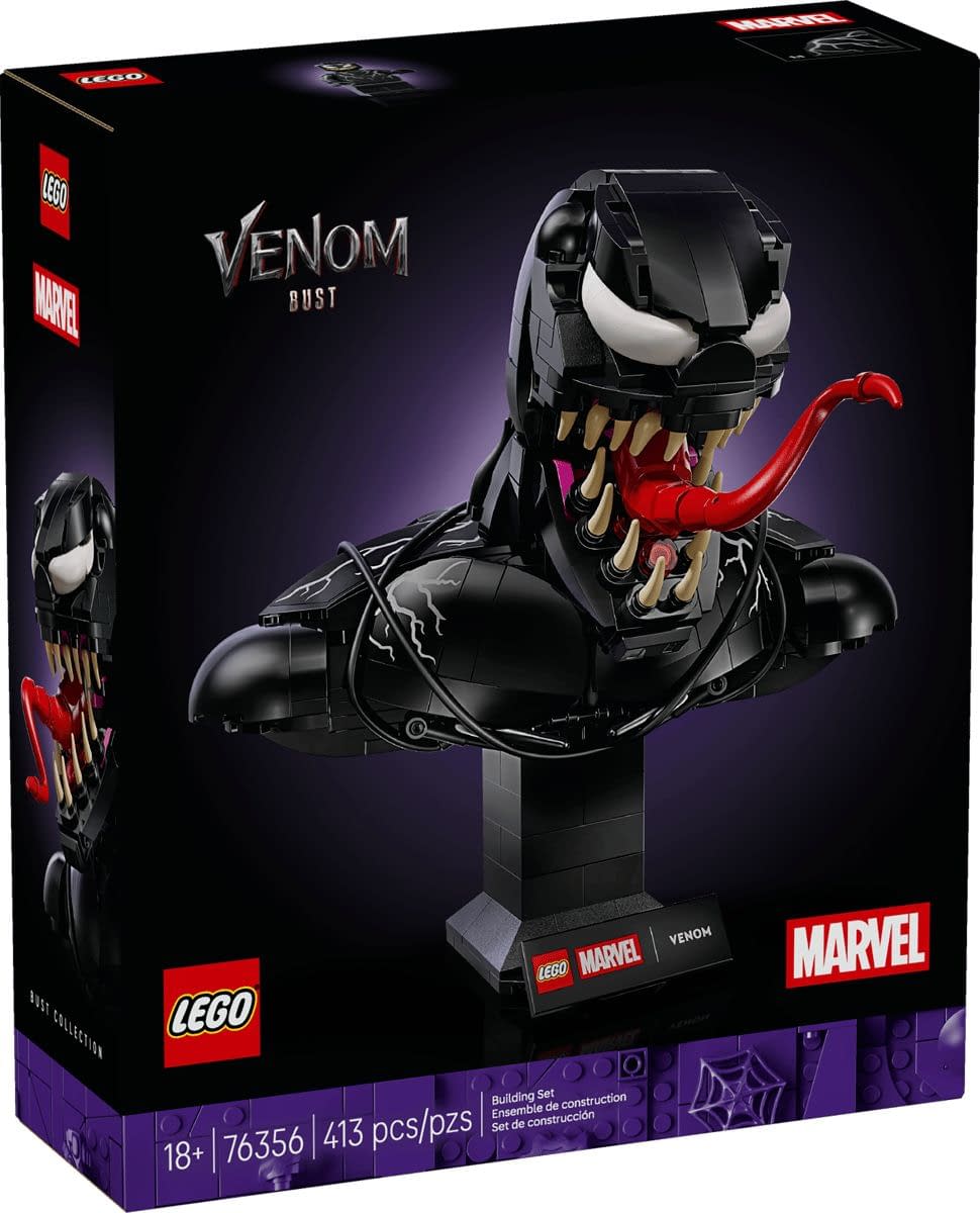 Return to the Marvel Sonyverse with LEGO's New Venom (2018) Bust
