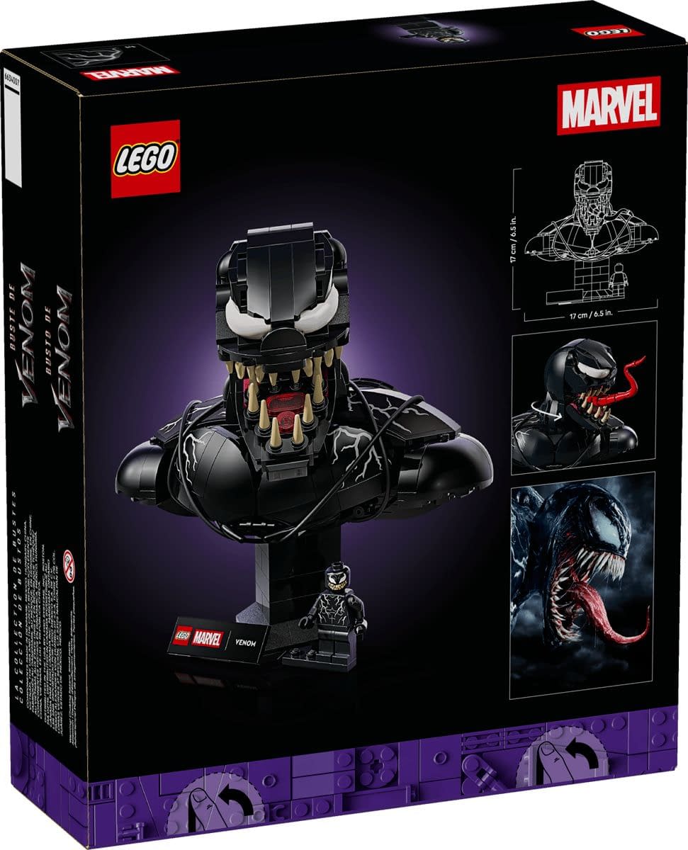 Return to the Marvel Sonyverse with LEGO's New Venom (2018) Bust