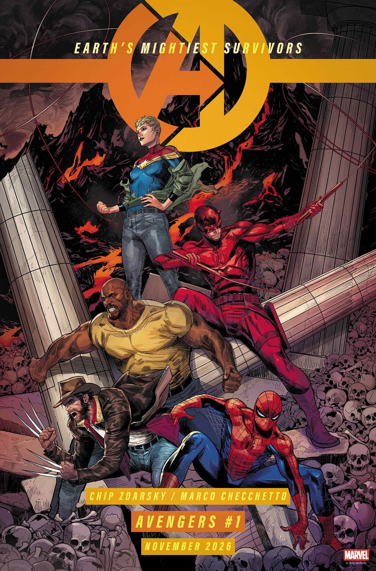 Chip Zdarsky & Marco Checchetto Launch Avengers #1 Ahead Of Doomsday