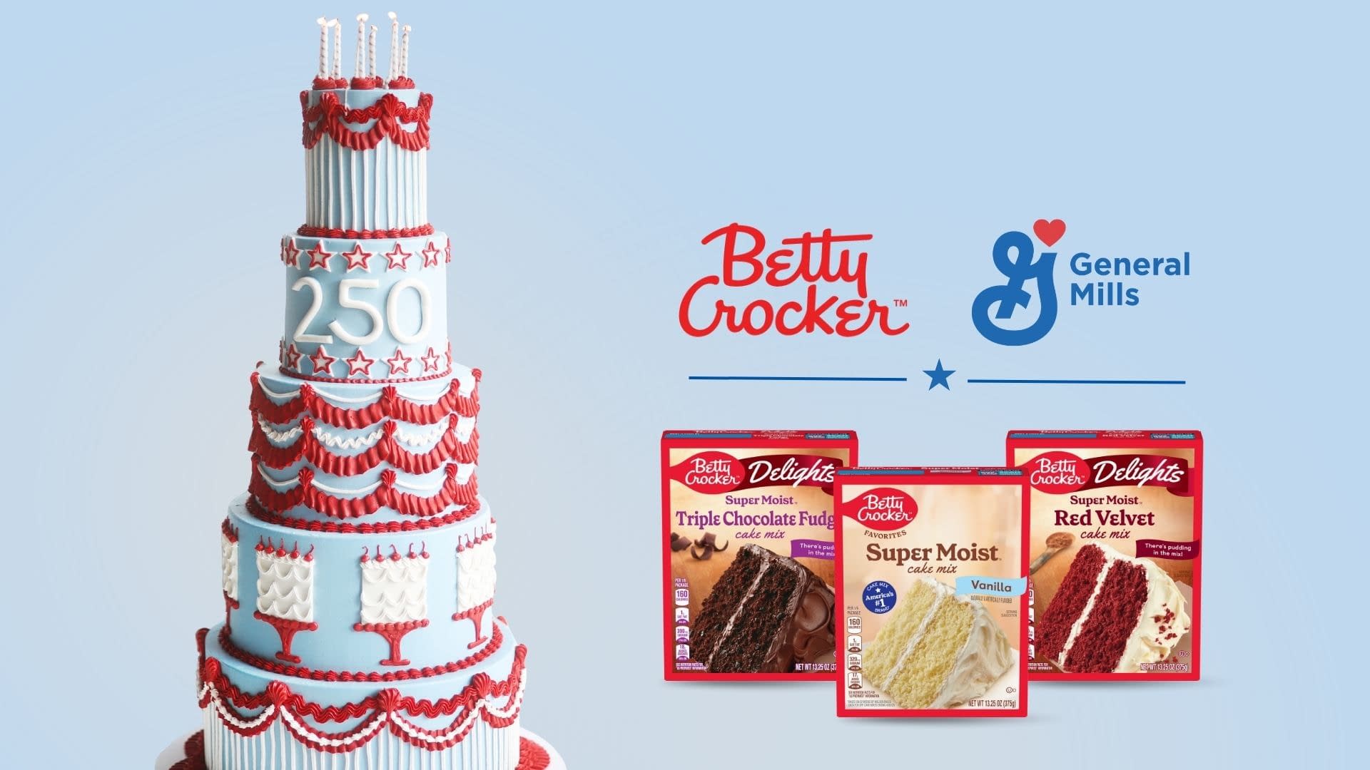 Betty Crocker Will Give Away 1M Cakes For America’s 250th Birthday