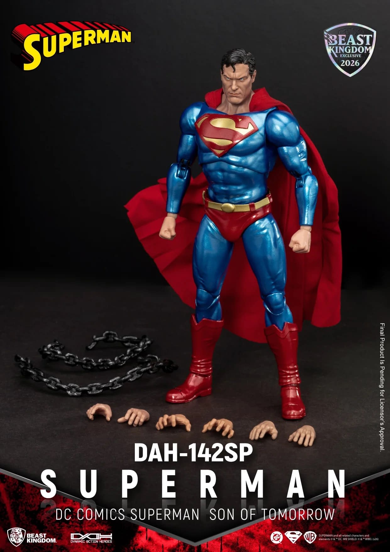 Superman Shines Bright with New Beast Kingdom SDCC Exclusive