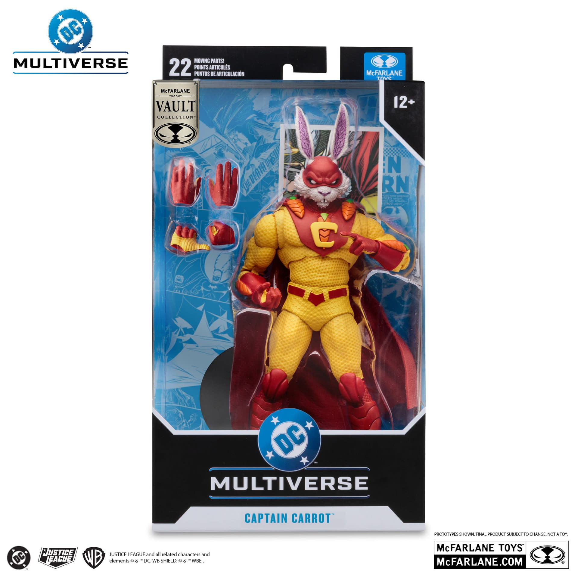 New McFarlane Vault Collection DC Comics Captain Carrot Revealed