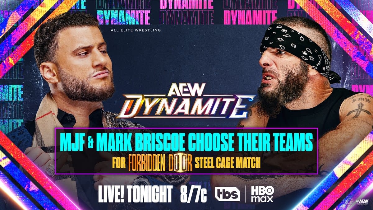 AEW Dynamite Preview: MJF and Mark Briscoe Pick Forbidden Door Teams