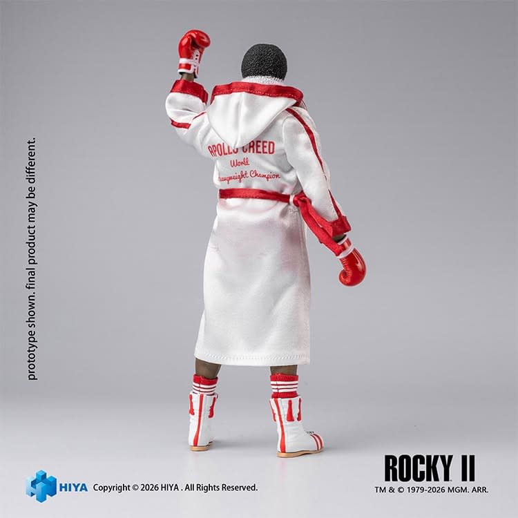 Apollo Creed Returns with New Hiya Toys Rocky II 1/12 Exquisite Figure