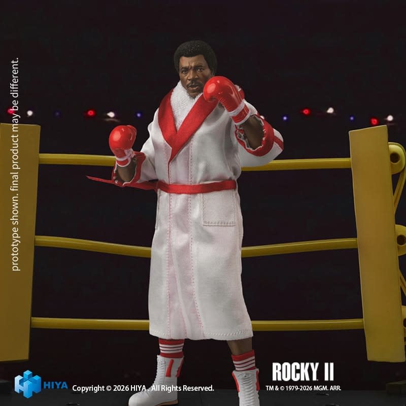 Apollo Creed Returns with New Hiya Toys Rocky II 1/12 Exquisite Figure