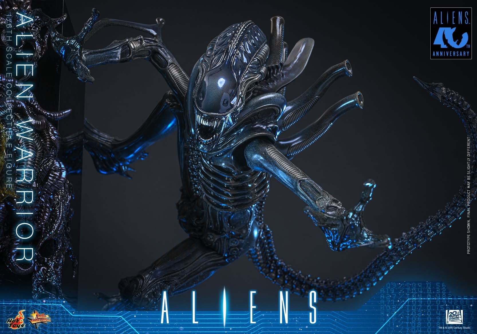 Awaken the Hive with Hot Toys New 1/6 Scale Aliens Xenomorph Figure
