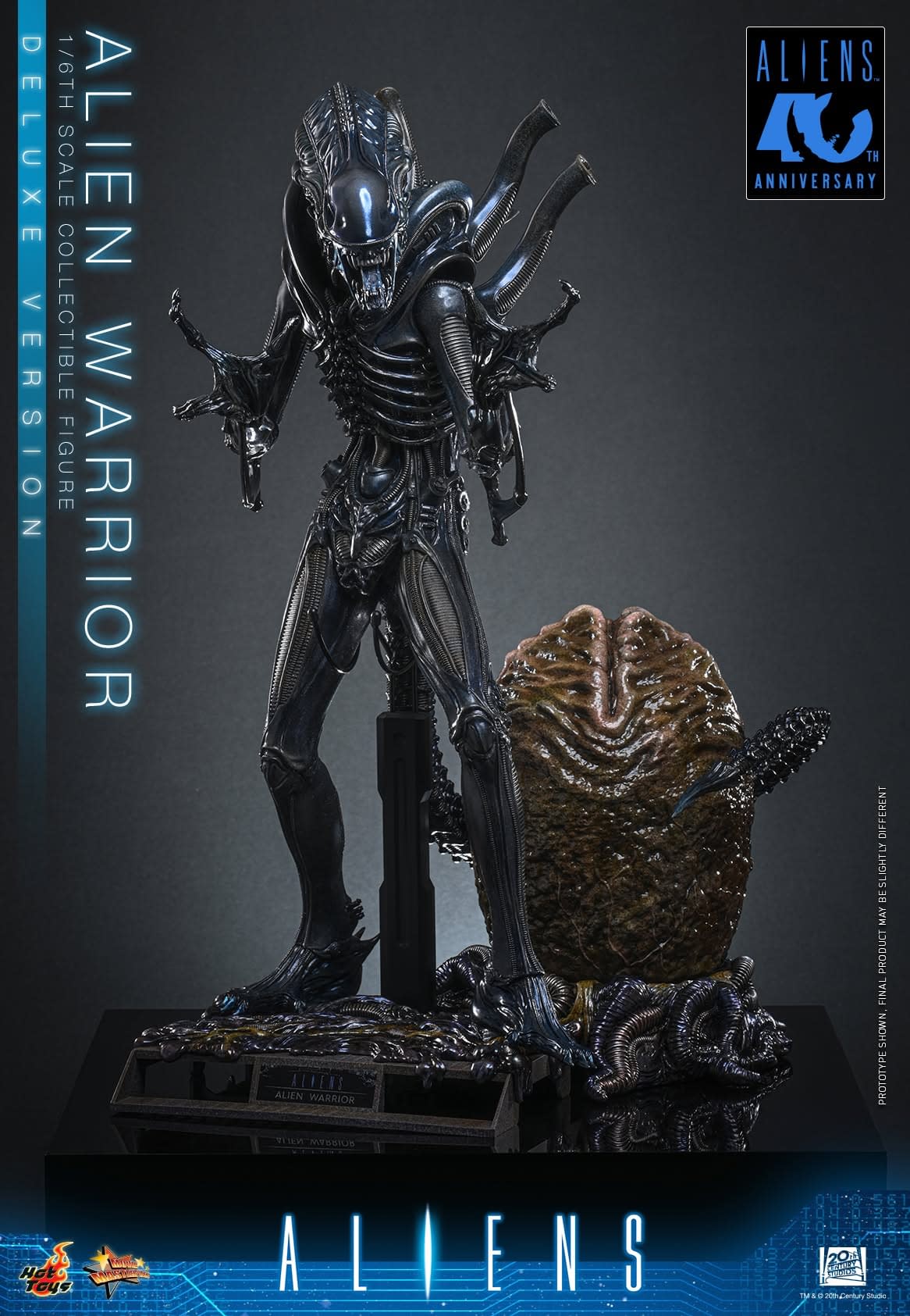 Awaken the Hive with Hot Toys New 1/6 Scale Aliens Xenomorph Figure