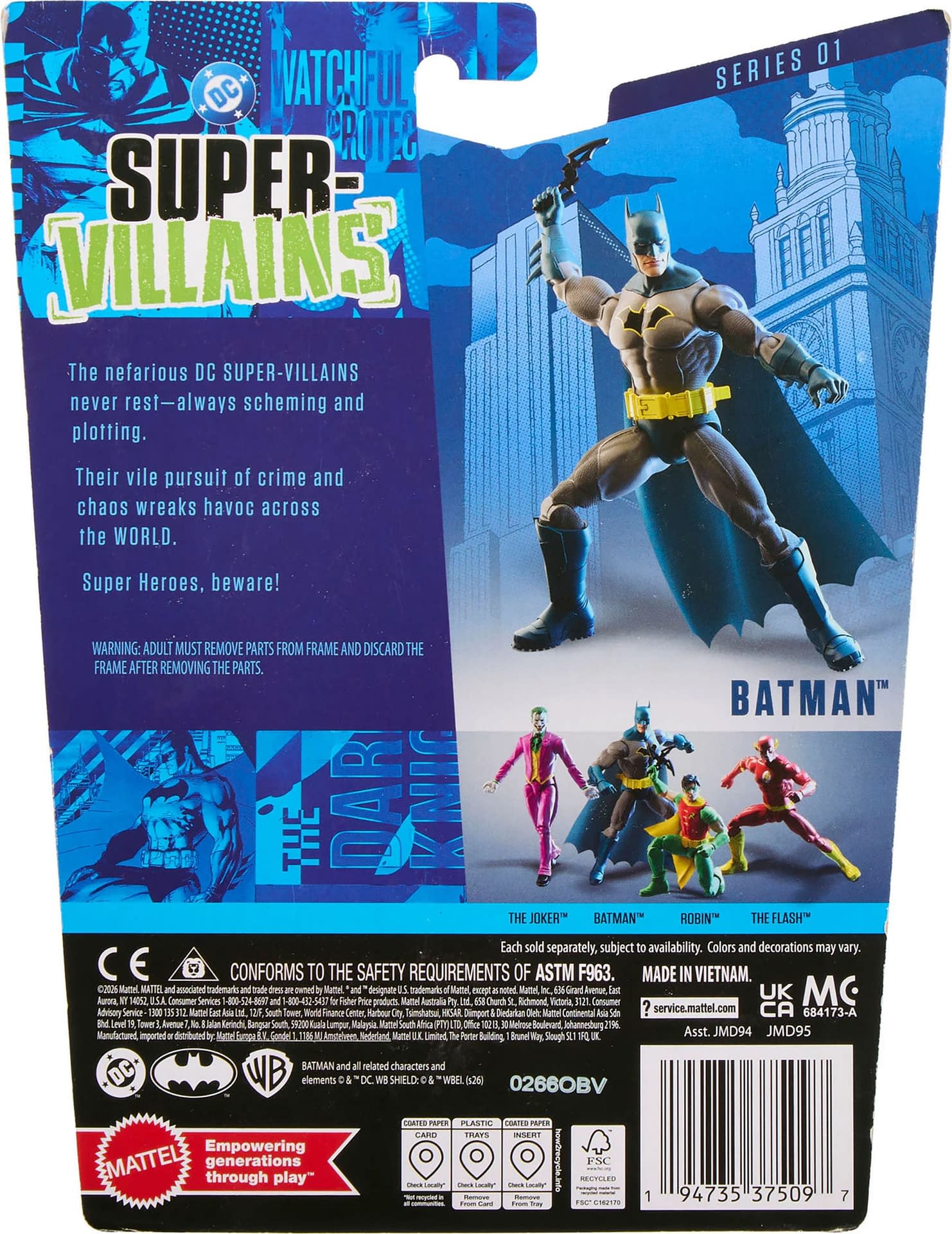 Mattel’s New DC Comics Core 6.5” Figure Line Starts with Batman