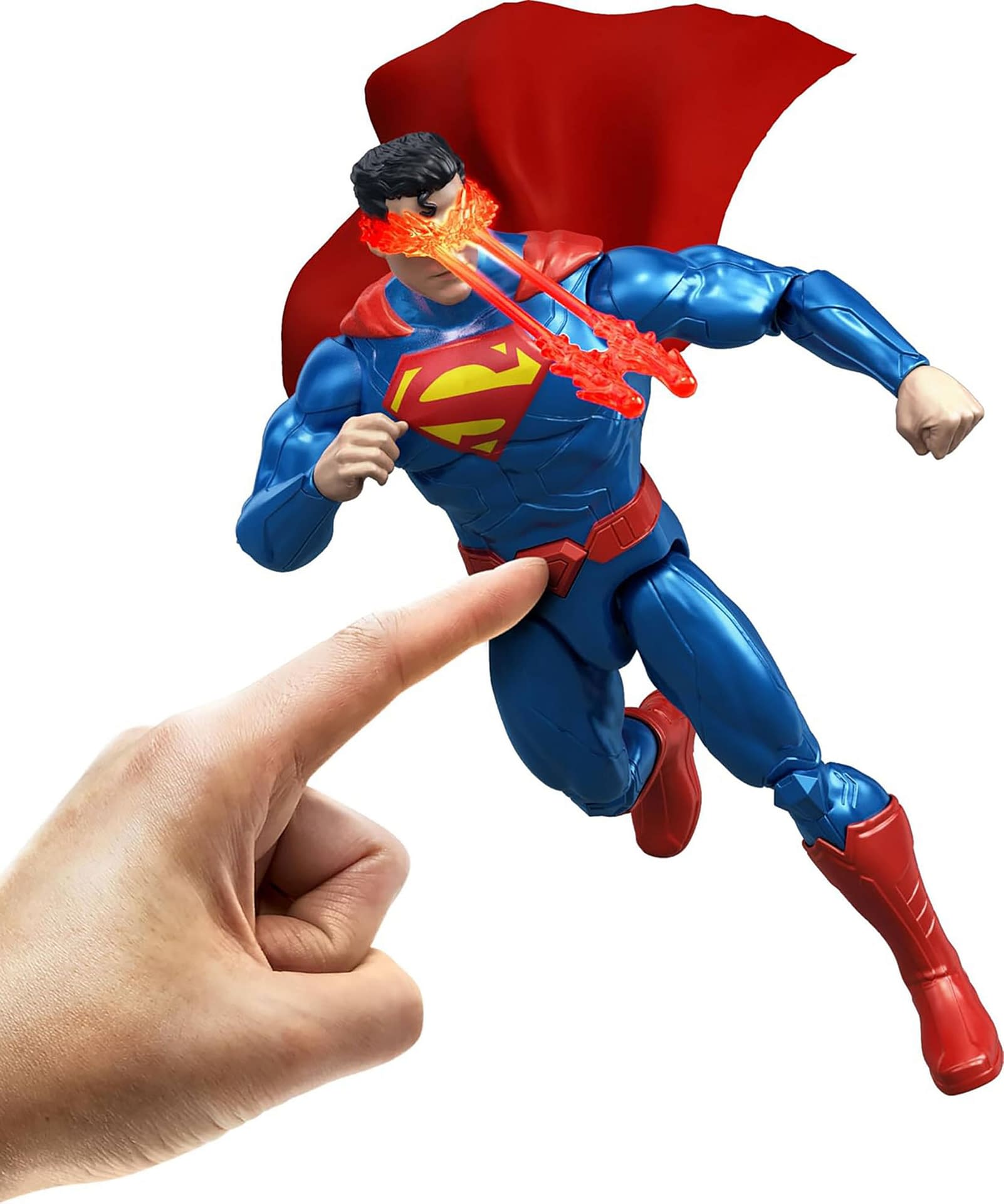 Superman Brings The Heat Vision with New Light-Up Mattel Figure