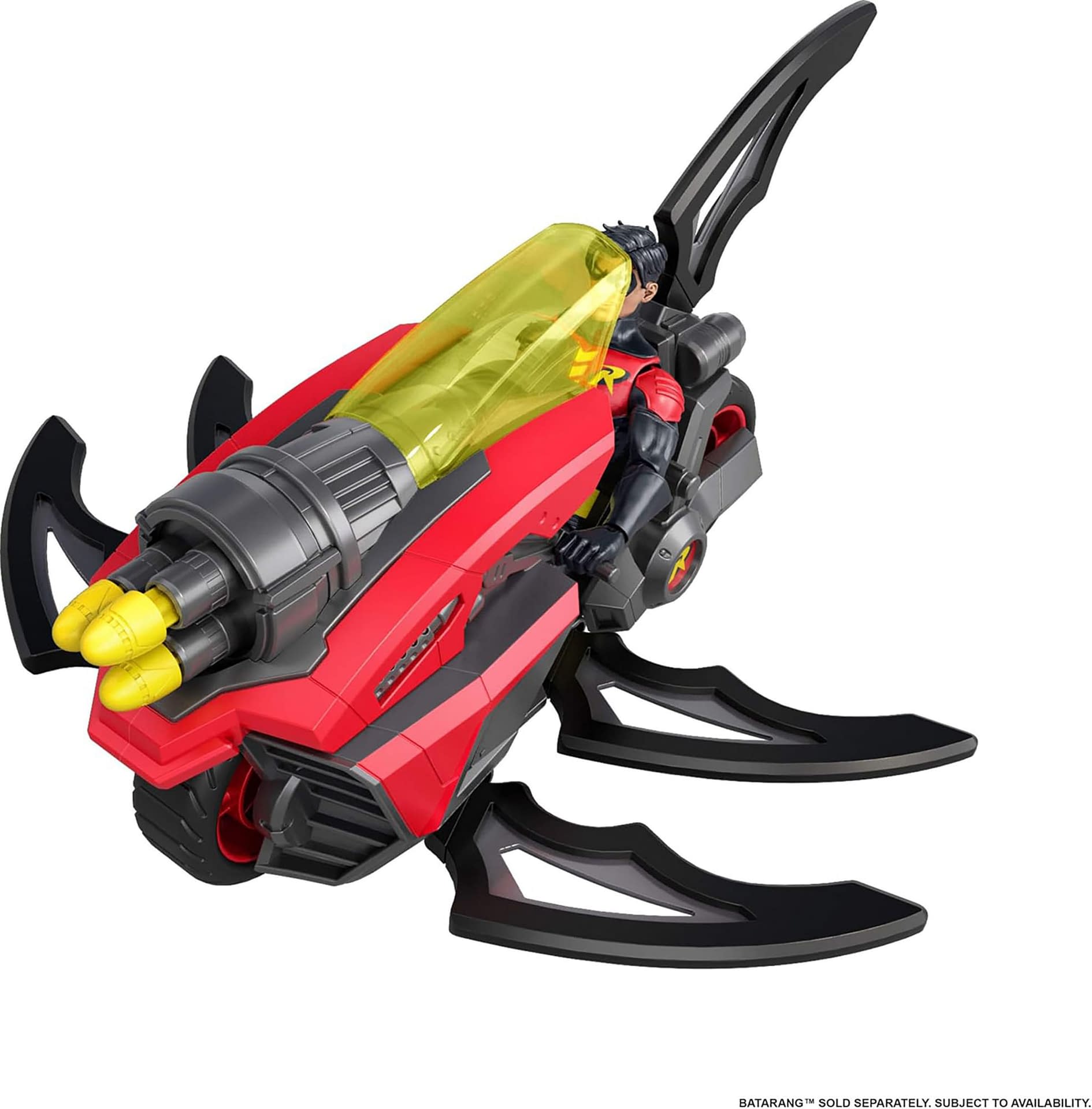 Robin Takes a Ride with New DC Comics Vehicle Set from Mattel
