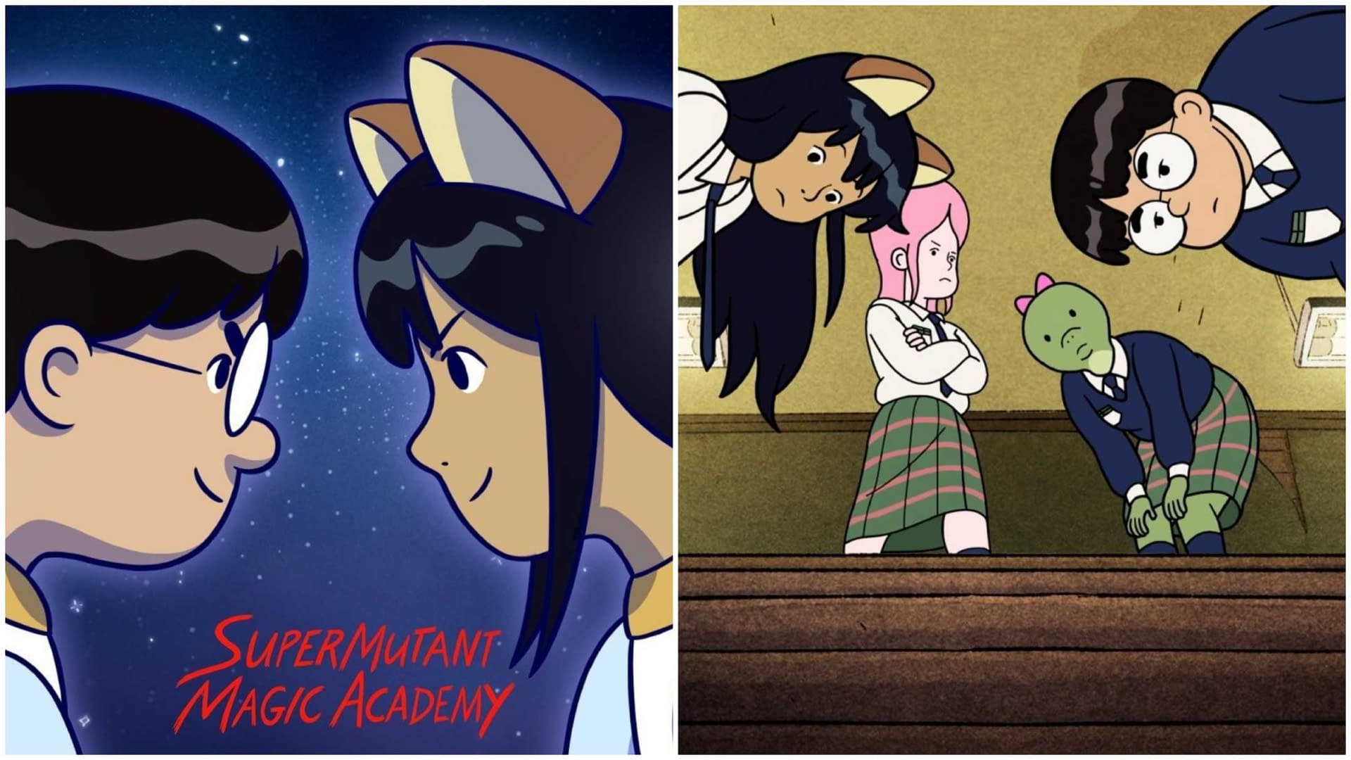 SuperMutant Magic Academy: Adult Swim Previews Animated Series Adapt