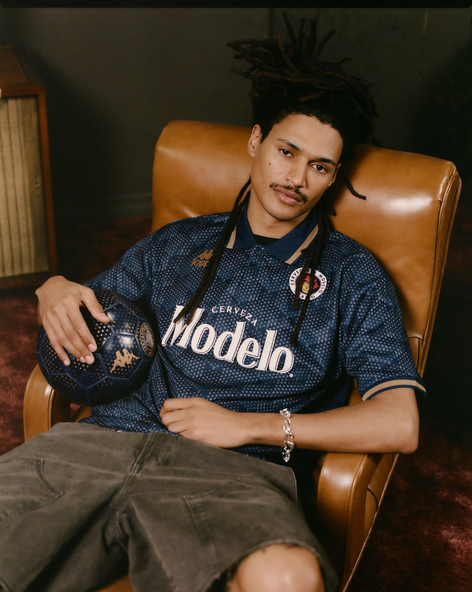 Modelo Teams With Kappa For a New Fútbol Collection