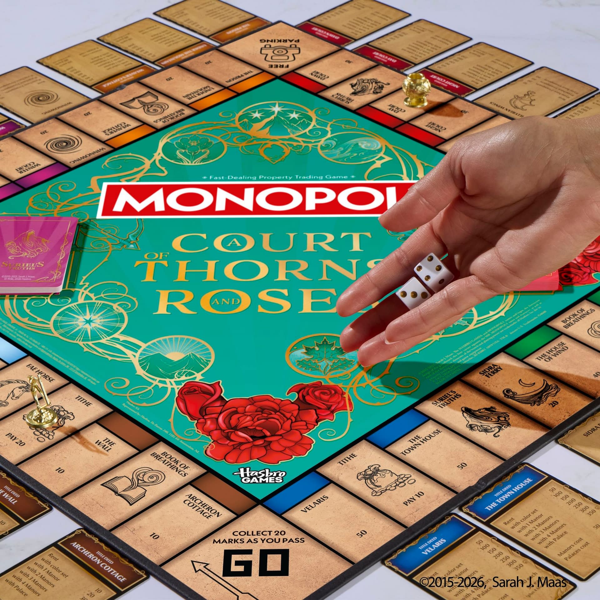 Monopoly: A Court of Thorns and Roses Edition Announced