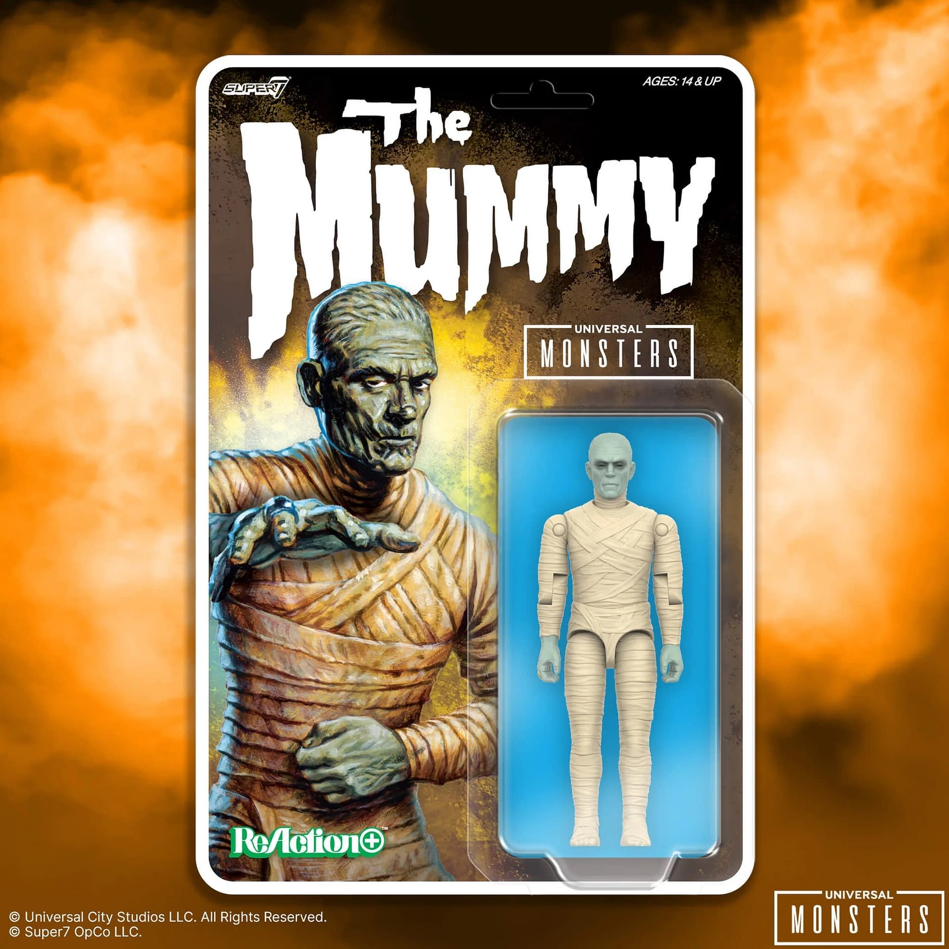 The Mummy Has Awakened Once Again with New Super7 ReAction+
