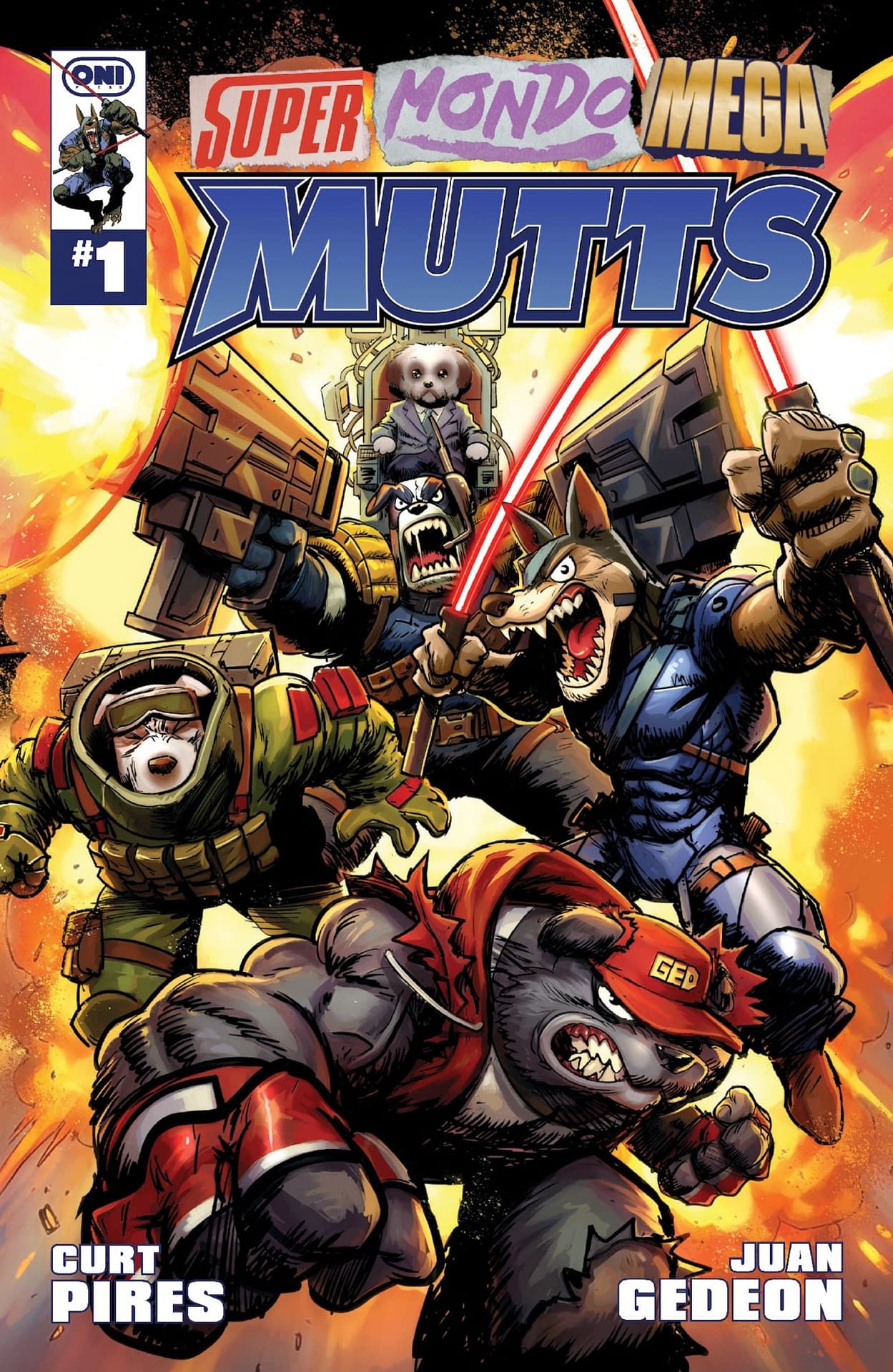 Will Curt Pires' Super Mondo Mega Mutts #1 Smash His Fireborn #1?