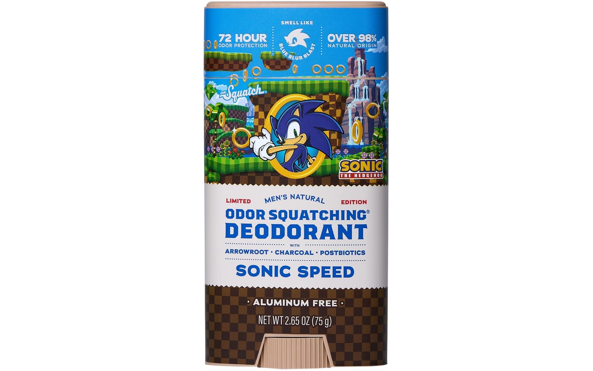 Dr. Squatch Reveals New Line of Sonic the Hedgehog Items