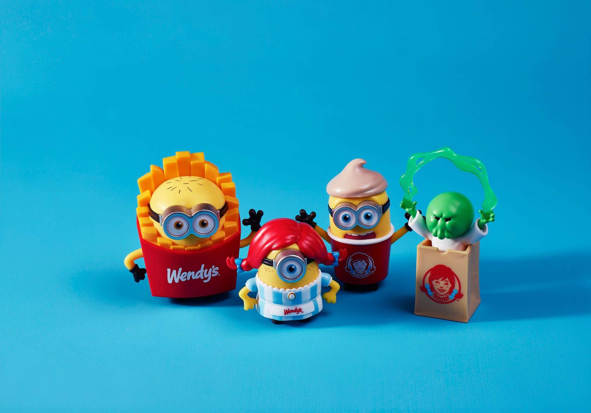 Minions & Monsters Invades Wendy's With Toys, Frostys, and Blind Boxes