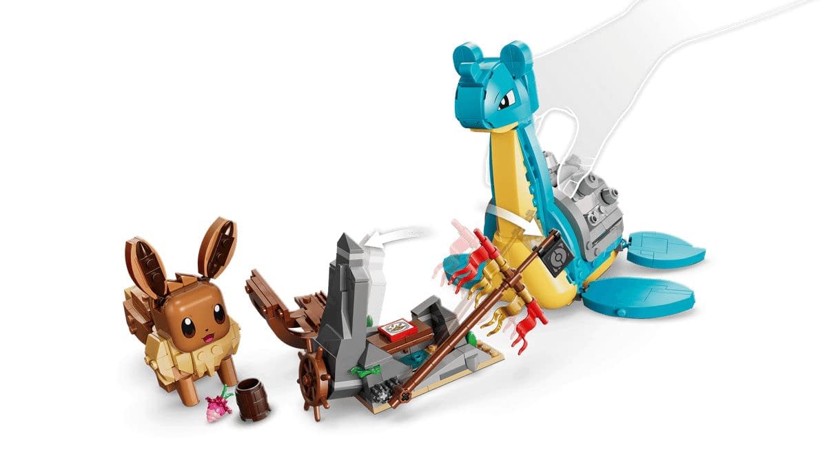 New LEGO Pokémon Eevee and Lapras's Treasure Hunt Set Revealed