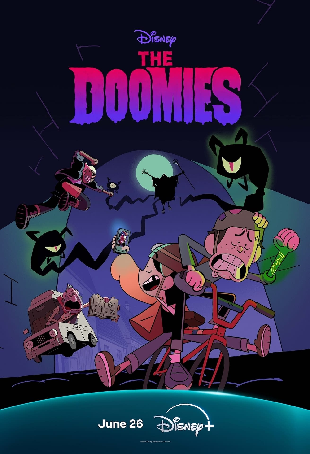 The Doomies Trailer: Disney+ Previews Supernatural Animated Series