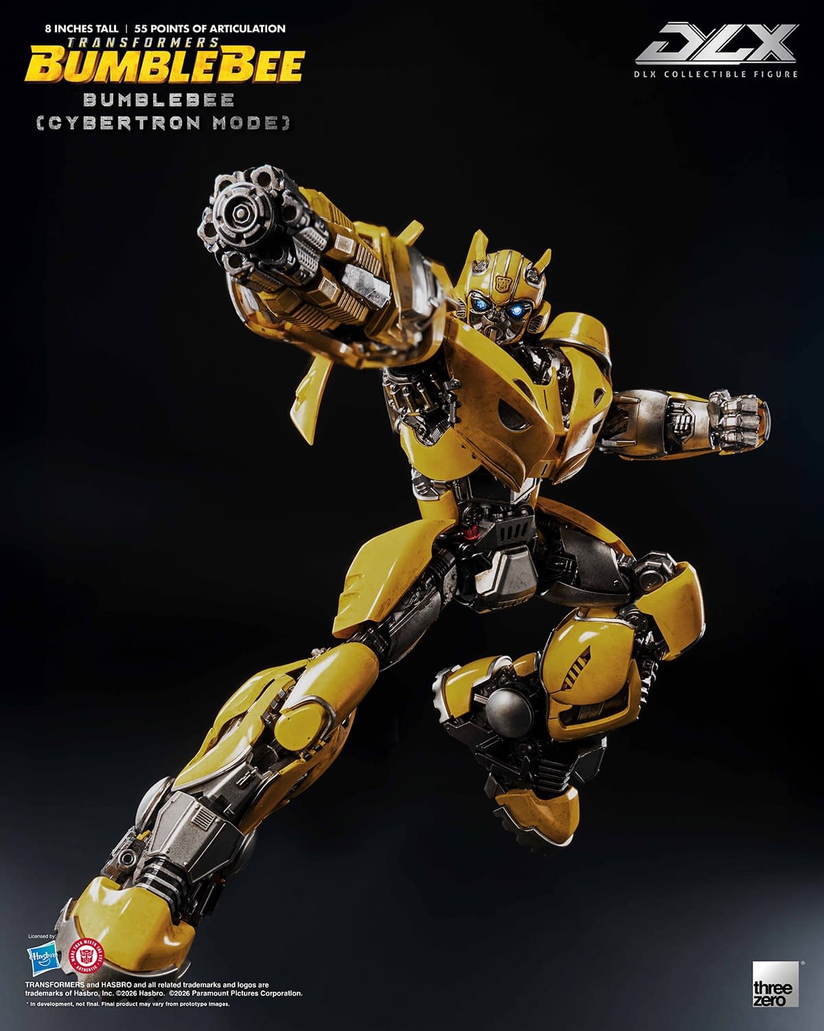 New Transformers DLX Bumblebee (Cybertron Mode) Debuts from threezero