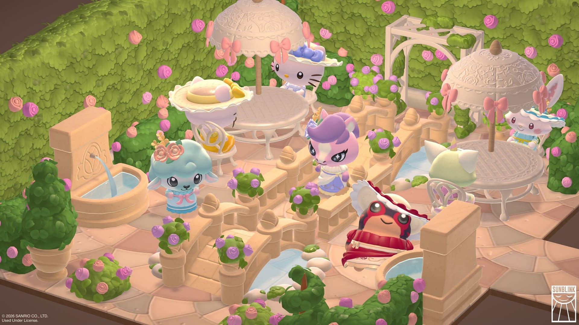 Hello Kitty Island Adventure Launches Tea Garden DLC