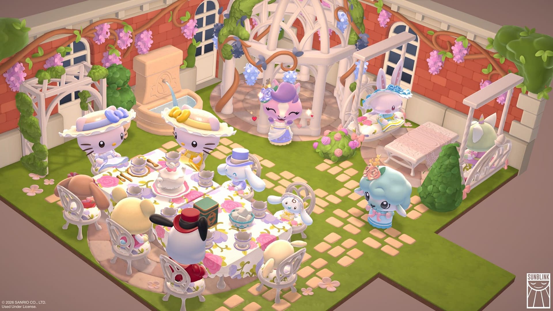 Hello Kitty Island Adventure Launches Tea Garden DLC