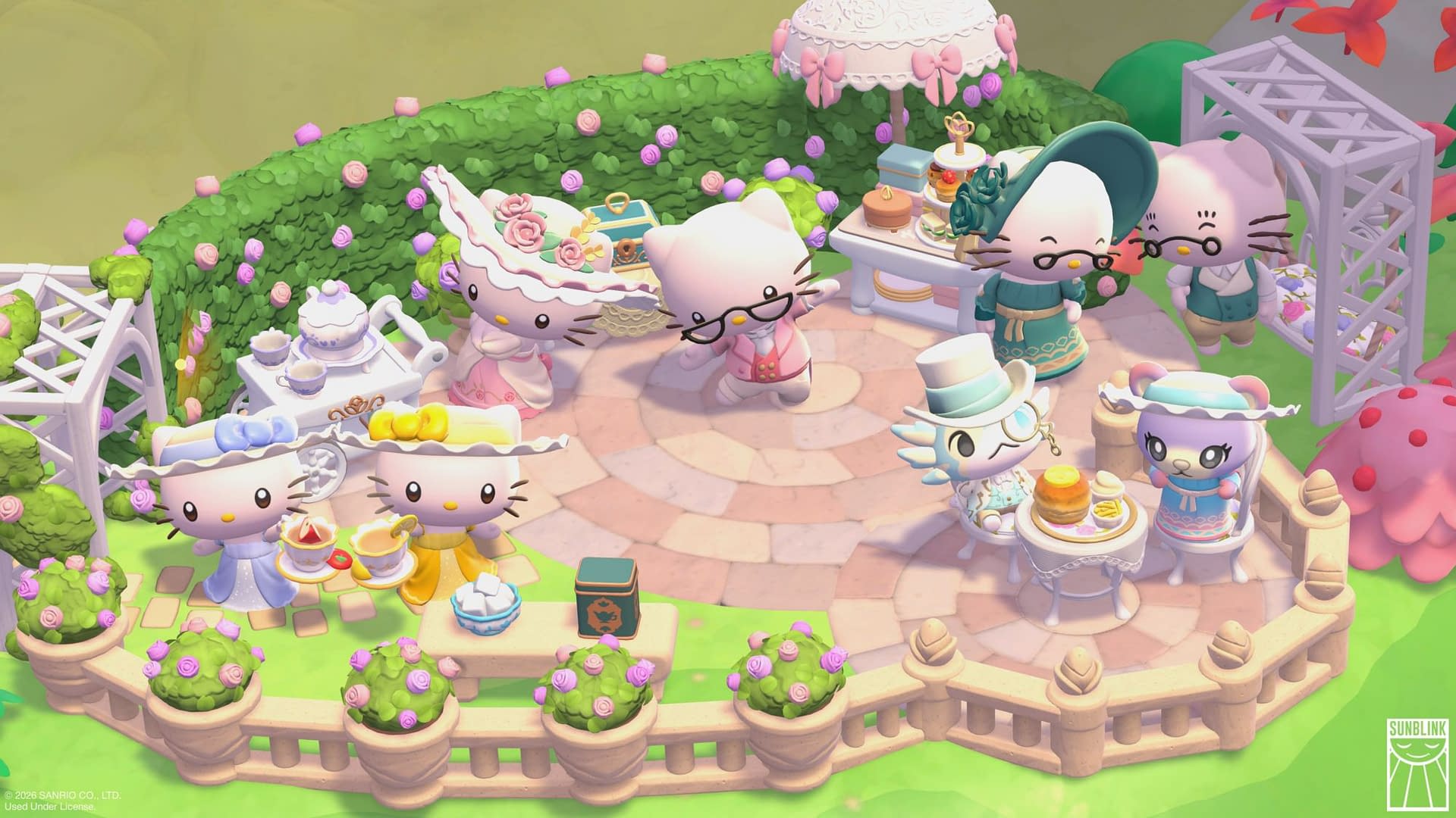 Hello Kitty Island Adventure Launches Tea Garden DLC
