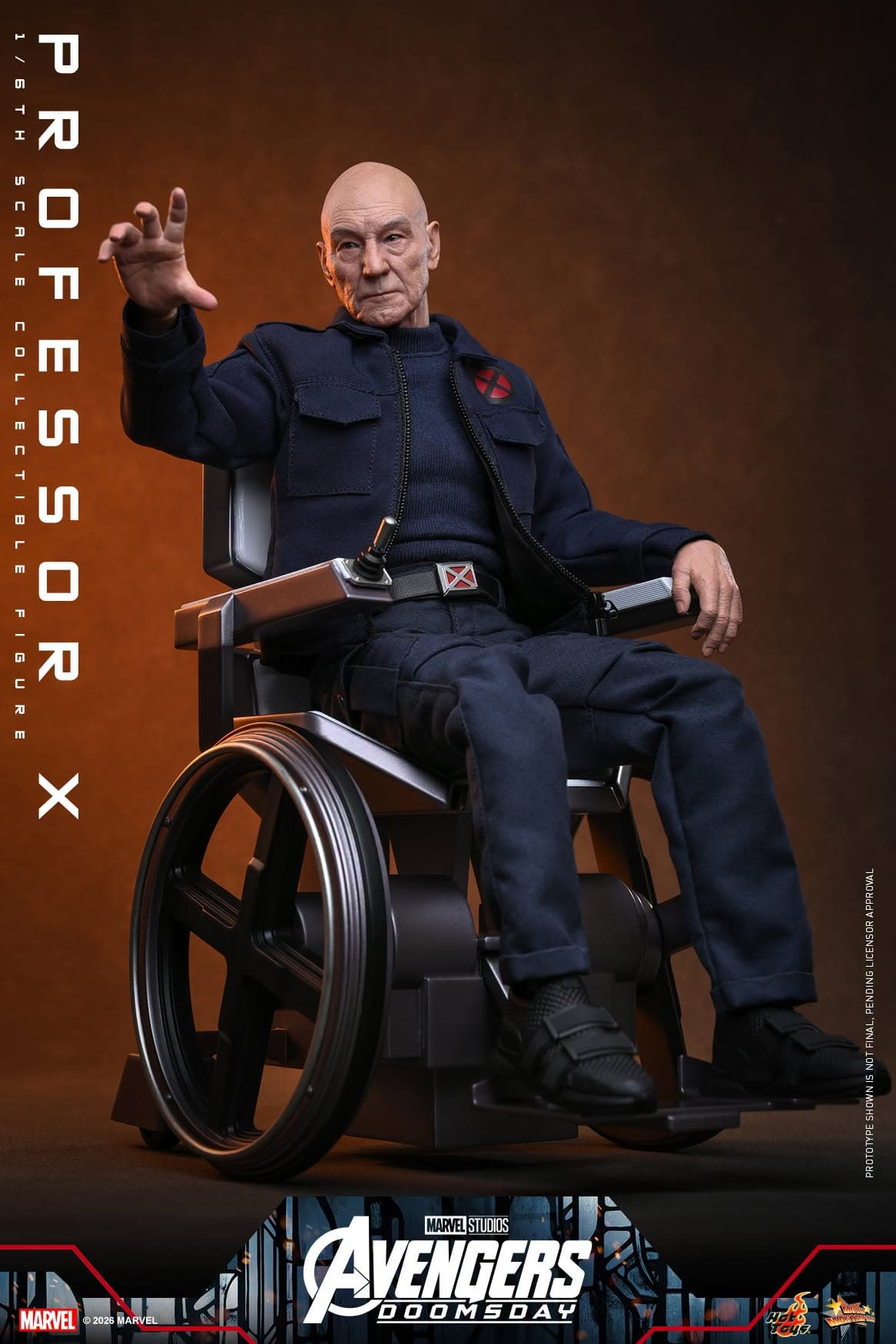 Hot Toys Reveals New Avengers Doomsday Professor X 1 6 Scale Figure
