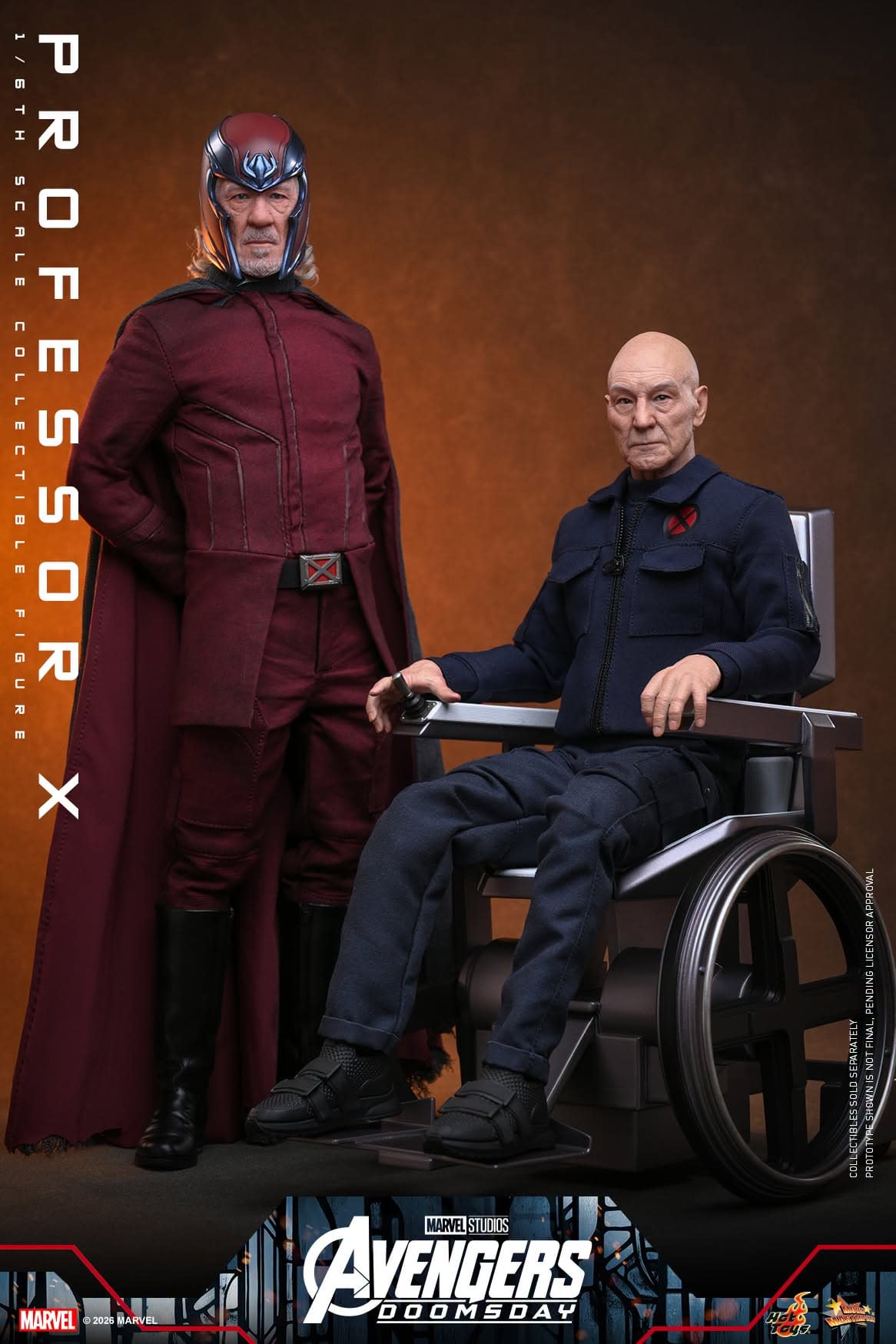 Hot Toys Reveals New Avengers Doomsday Professor X 1 6 Scale Figure