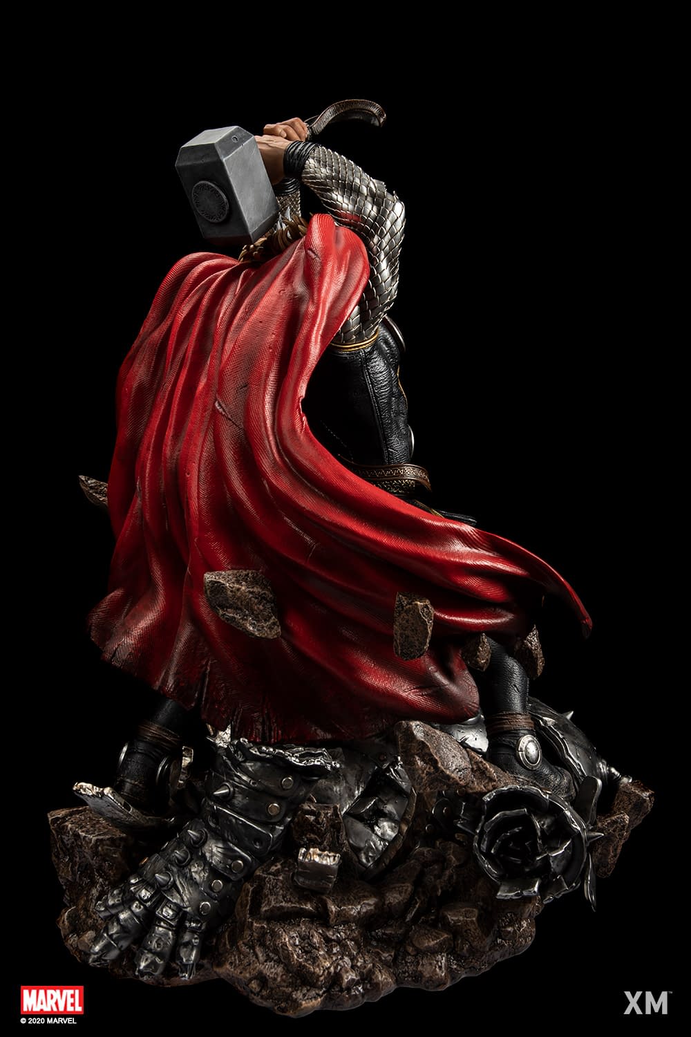 Thor Puts His Hammer Down in His New Modern XM Studios Statue