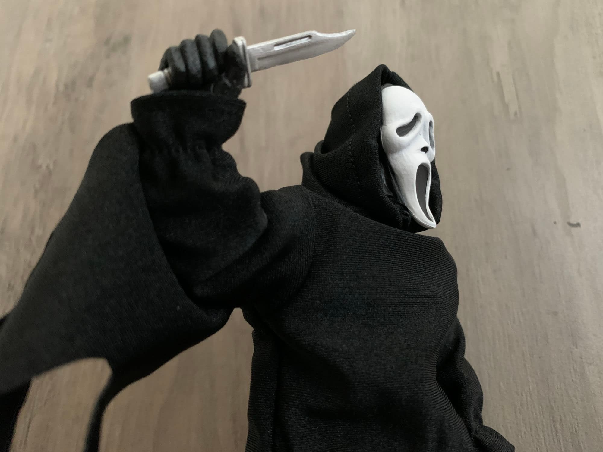 Let's Take A Look At NECA's New Clothed Scream Ghost Face Figure