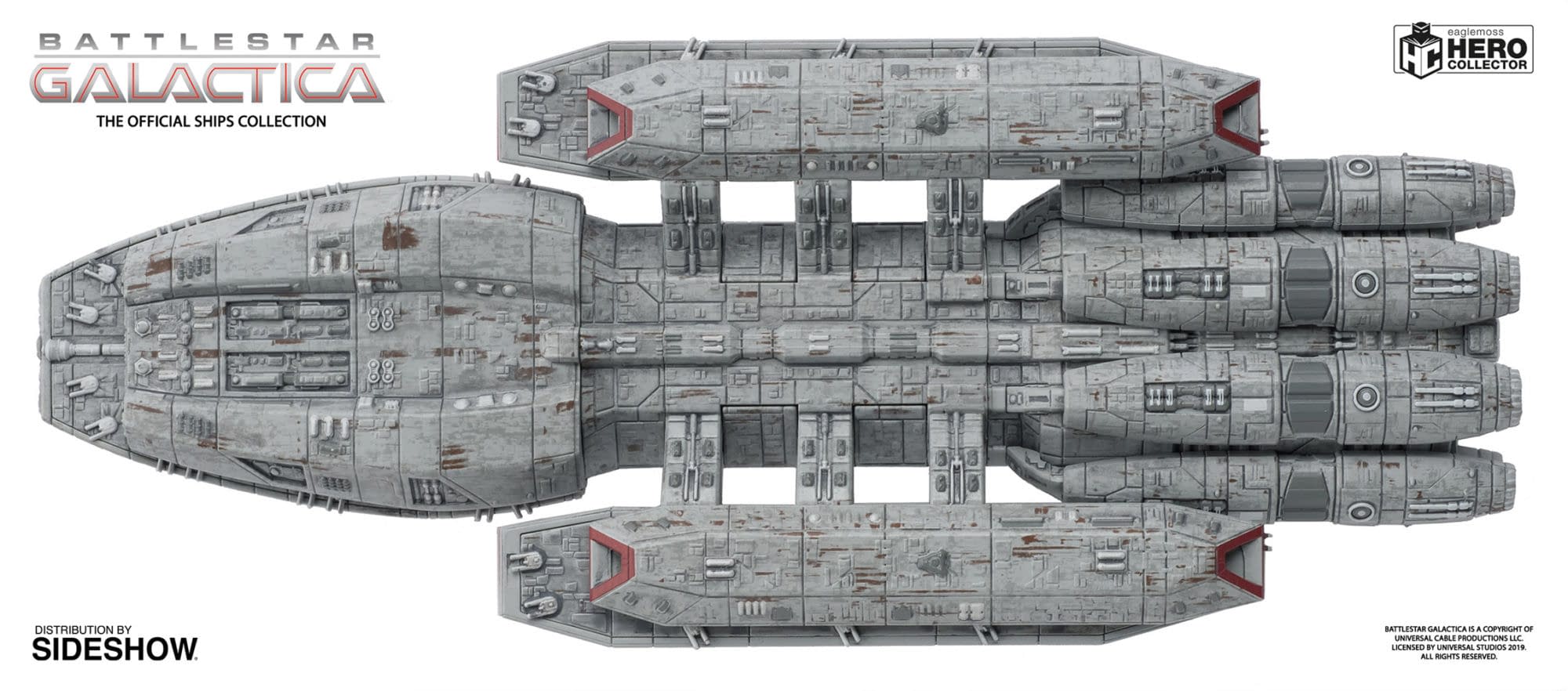 “Battlestar Galactica” Ships Get Collectible Statues from Eaglemoss