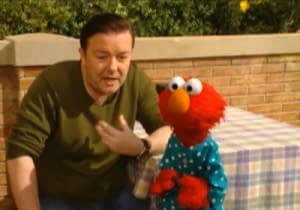 EXCLUSIVE: Ricky Gervais Back On The Street - The Sesame Street!