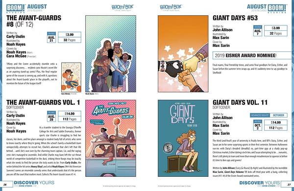 Once & Future Slayers and Psychopath Power Rangers in Boom's August ...