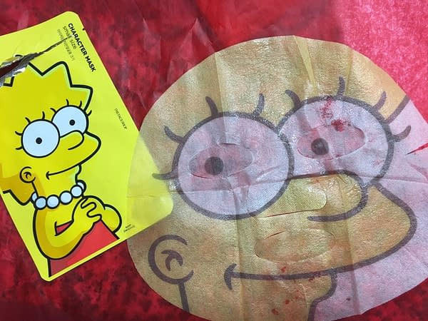 How Treehouse-of-Horror is The Face Shop's Lisa Simpson Face Mask?