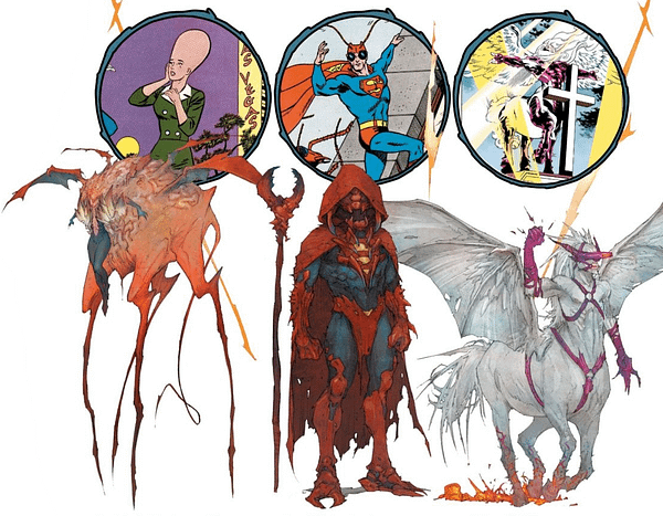 Kenneth Rocafort's Designs for the Island of Misfit Supermen