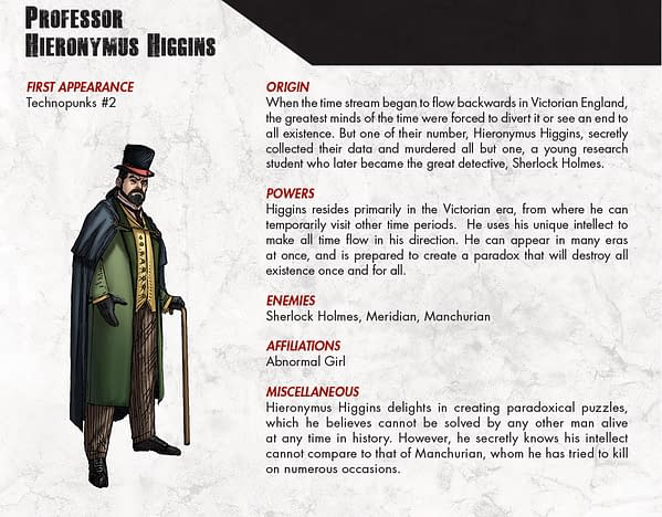 Deathmatch Profile: Professor Higgins