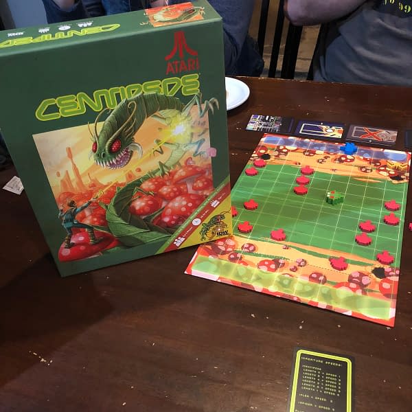 Checking Out the Board Game Version of Centipede from IDW Games