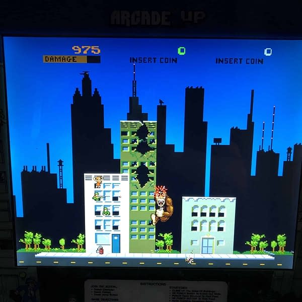 Review: Arcade1Up Rampage Arcade Cabinet