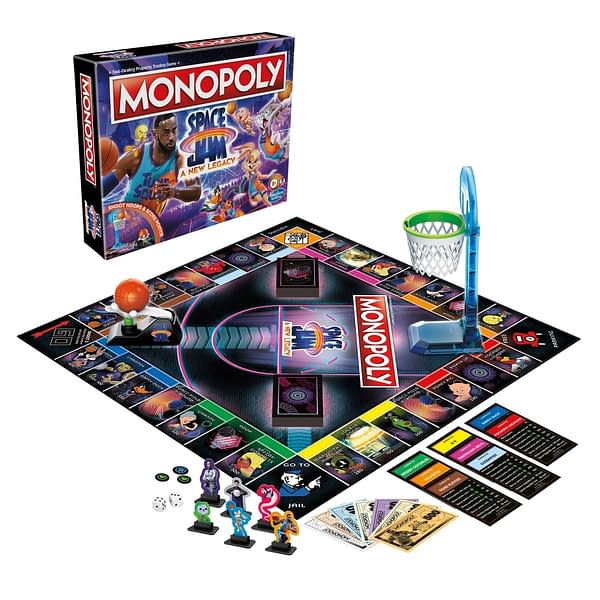 Hasbro Releases Space Jam-Themed Monopoly & Connect Four