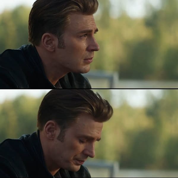 The Tears of Captain America in Avengers: Endgame Trailer - and the Comics