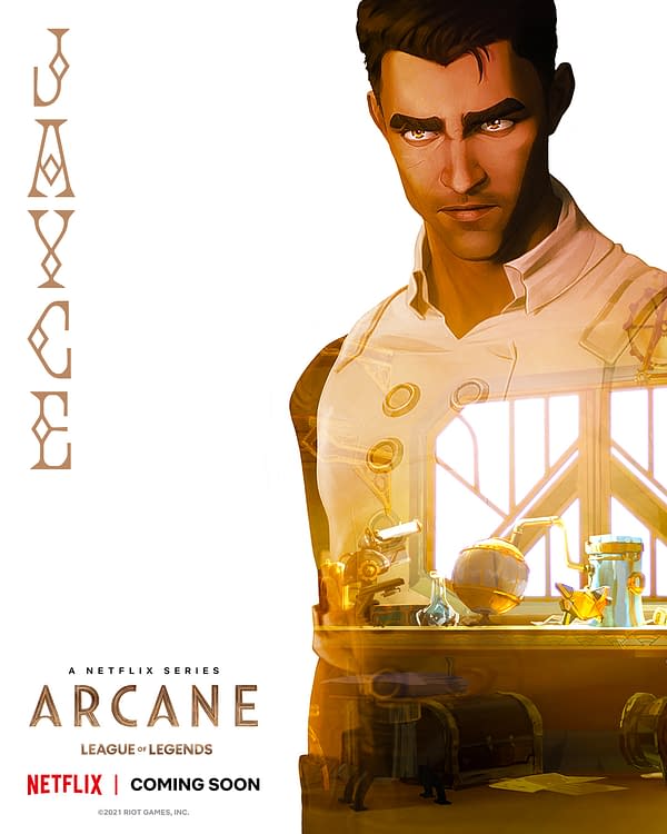 Arcane: Riot Games & Netflix Series Unveils Character/Cast Posters