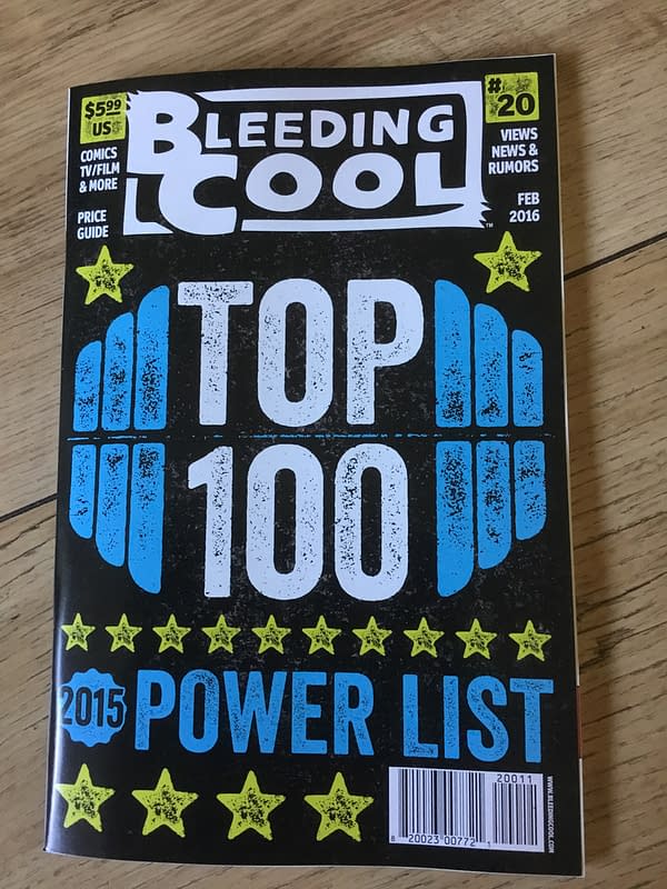 Trigger Warning For Today's Bleeding Cool Magazine