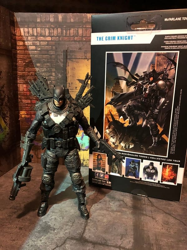 Batman Grim Knight Arrives as Our Next Mcfarlane Toys Review
