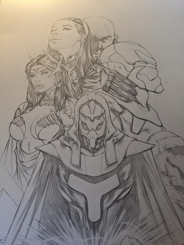 Artists Elite Comics Launch In June With Primer Red & Primer Blue