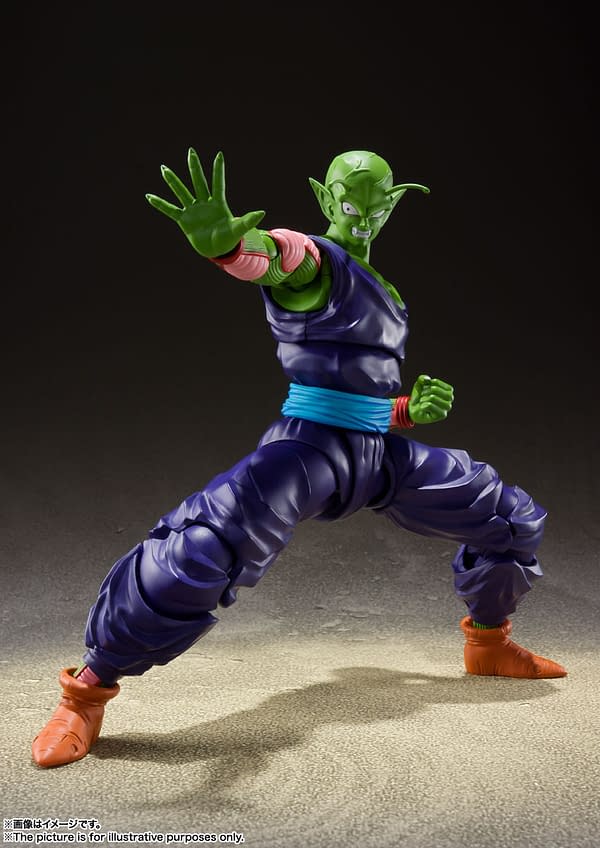 Dragon Ball Z Piccolo Stands His Ground with S.H. Figuarts