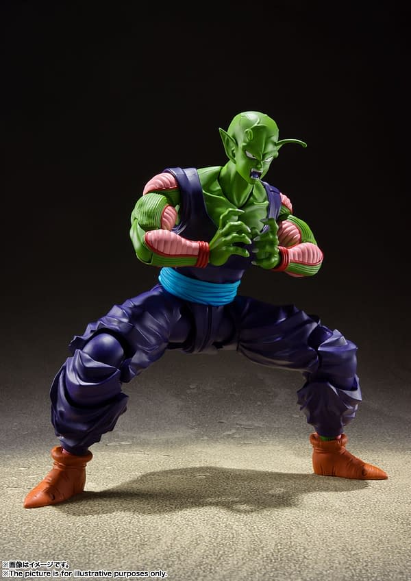 Dragon Ball Z Piccolo Stands His Ground with S.H. Figuarts